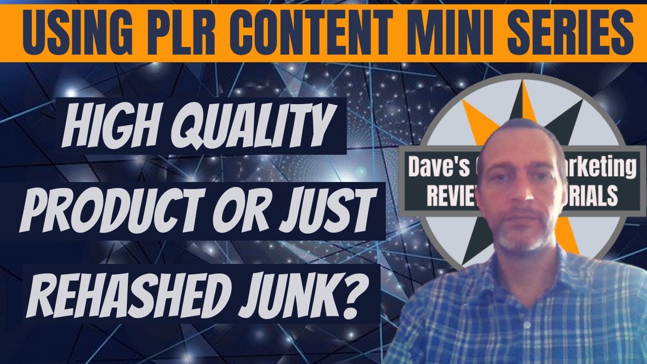 How To Tell If A PLR Product Is High Quality Before You Buy It - YouTube