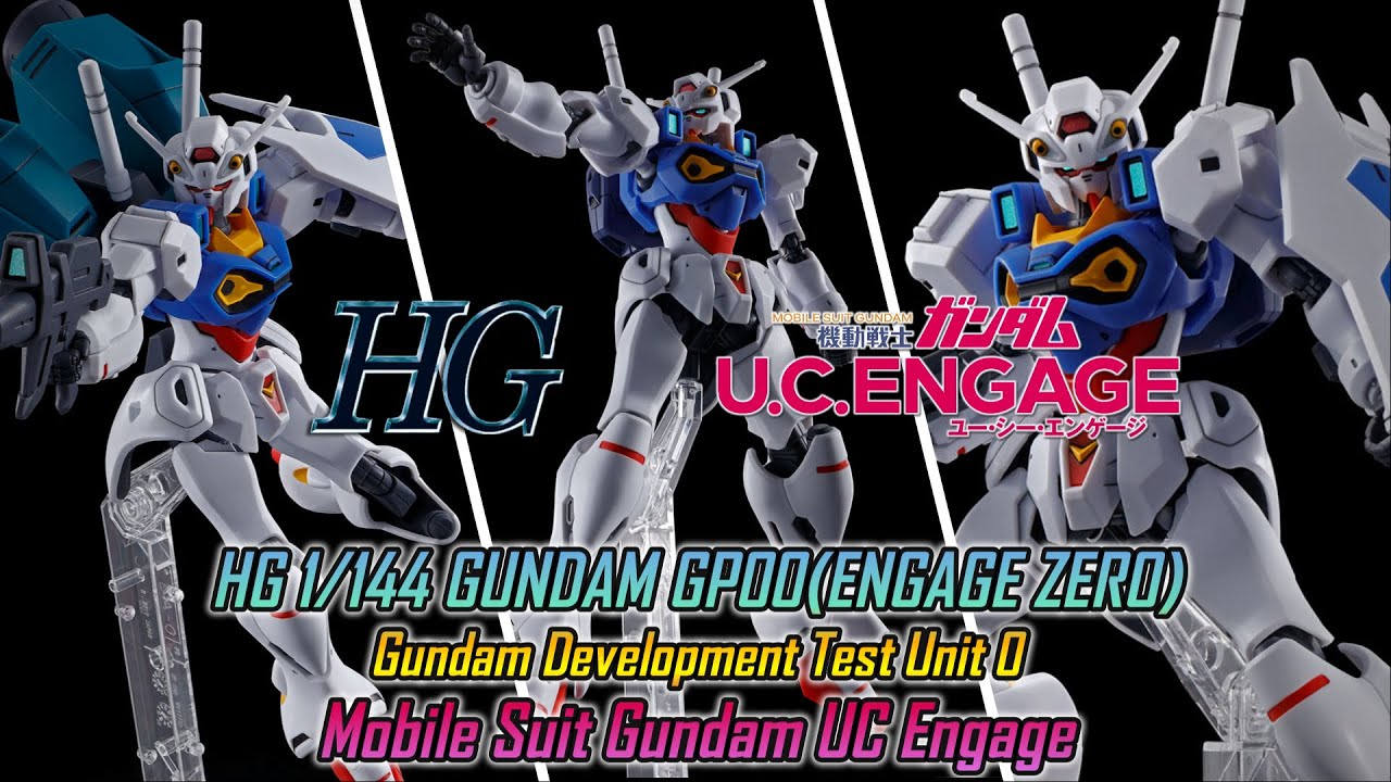 HG 1/144 GUNDAM GP00 (ENGAGE ZERO) [RX-78 MS00Z Gundam Development Test ...