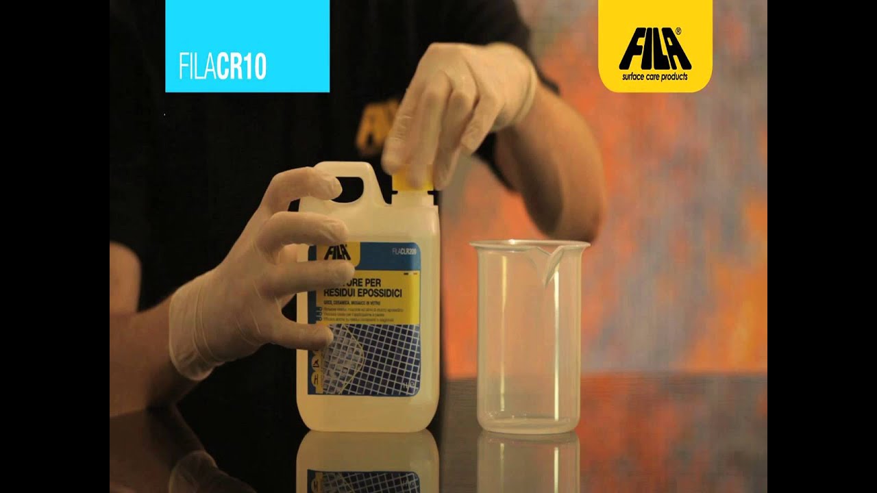 Fila CR10 Epoxy Grout Haze Removal - YouTube