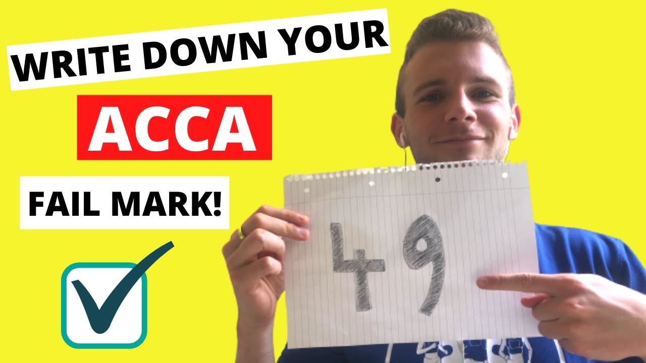 ⭐️ HOW TO PASS AN ACCA EXAM IF YOU HAVE FAILED BEFORE? ⭐️| ACCA ...