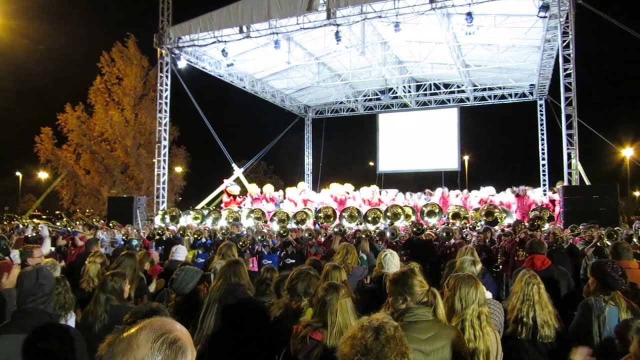 Fanfare, Fights; Iowa State University Marching Band Homecoming Pep ...