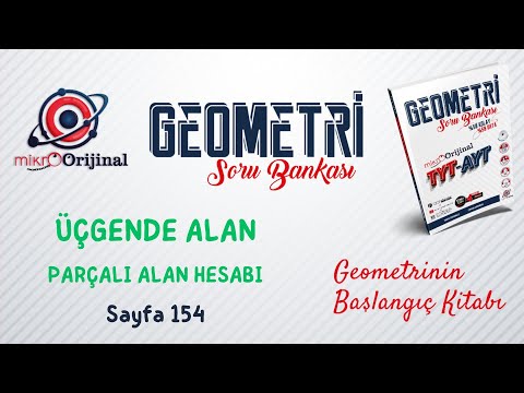 PARÇALI ALAN HESABI | Üçgende Alan | Mikro Orijinal Geometri Soru Bankası
