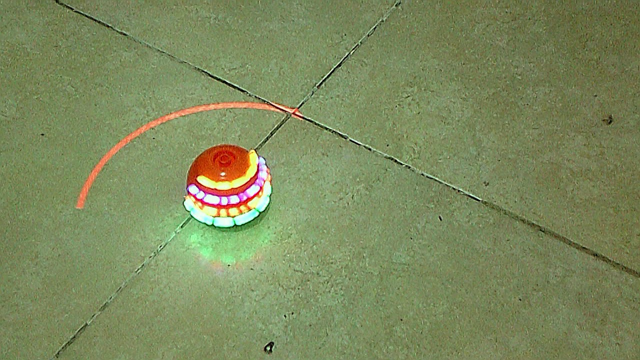Basketball Spinning Top New Batteries - YouTube