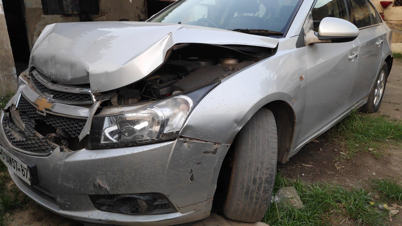 Chevrolet Cruze Accident Front Damage ! - YouTube