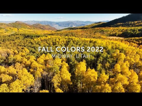 FALL COLORS MIDWAY UTAH 2022 - YouTube