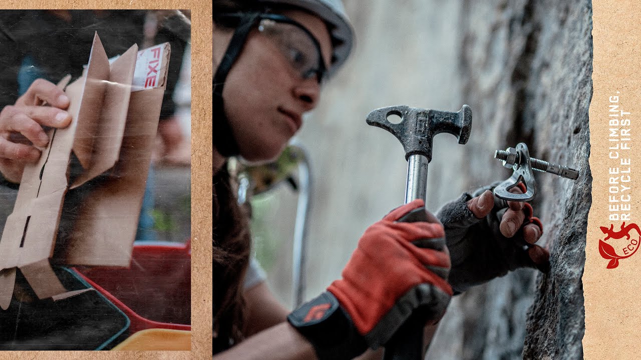 Before climbing, recycle first. Bolting. Episode 3 - YouTube