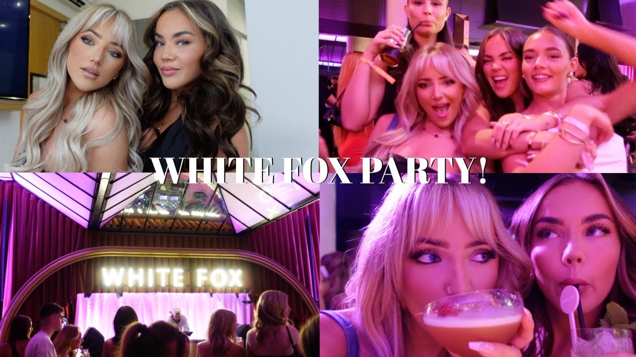 White Fox Party In London!! VERY MESSY VLOG! | Immie and Kirra - YouTube