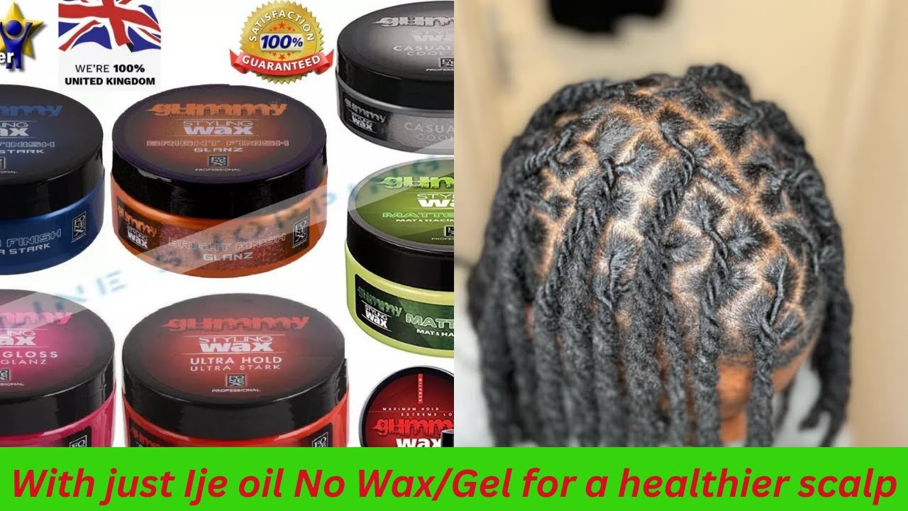 How to Easily Retwist and Style short dreadlocks with just Ije oil No ...
