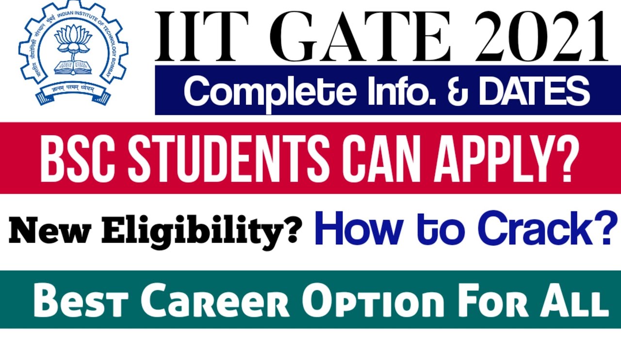GATE Exam 2021 | GATE Physics 2021 | 3rd Year Students Can Apply? | How ...