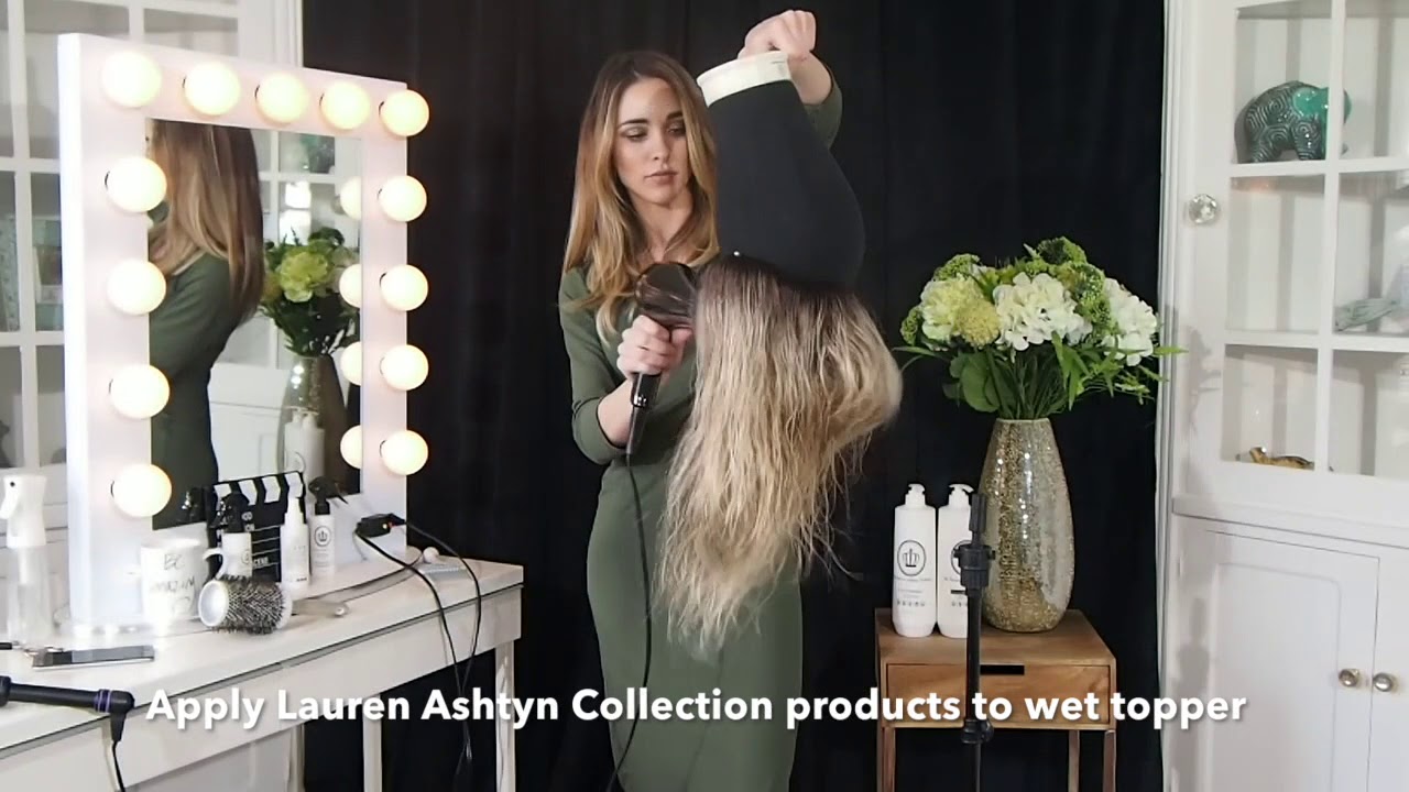 Coloring Your Extension with The Lauren Ashtyn Collection - YouTube