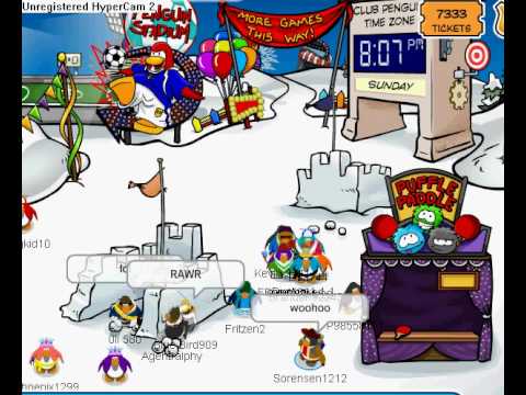 Highest Score in puffle paddle EVER!!! - YouTube