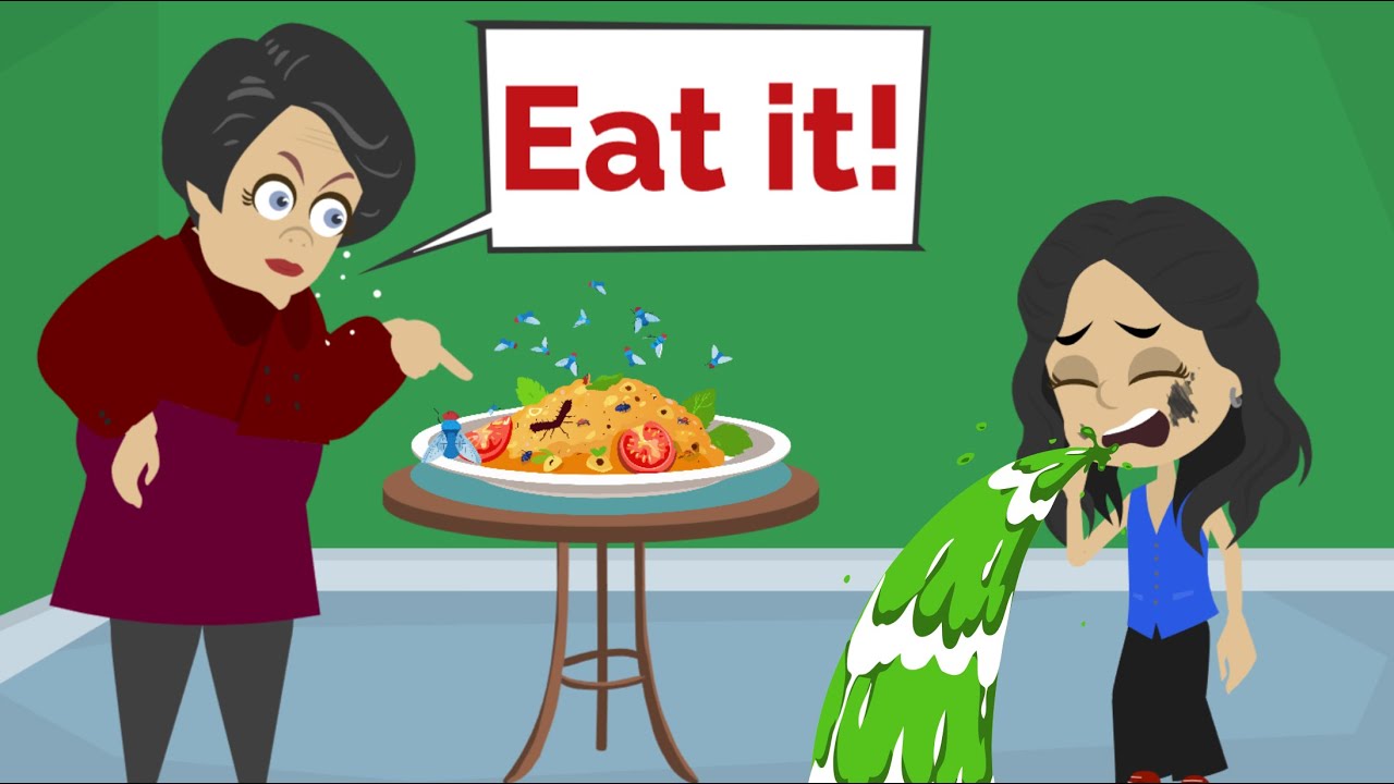 Ms. Noodle makes FOOD for Nora | Funny English Animated Story | Nora ...