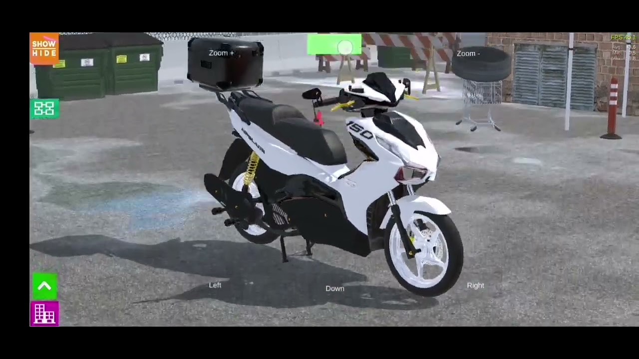 Honda Airblade 2020 - White Set-up - YouTube