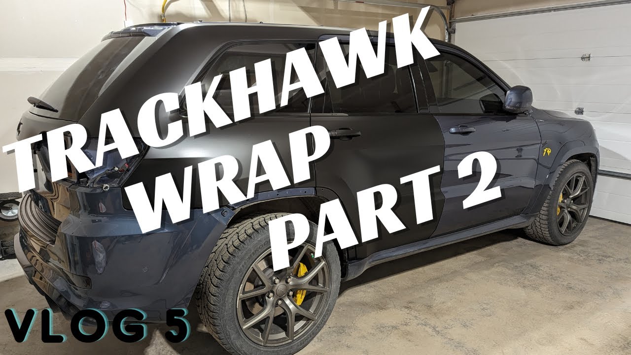 Satin Black Trackhawk - YouTube