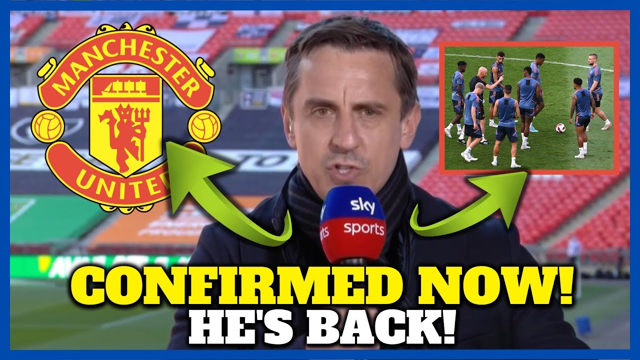 URGENT! GOOD NEWS! MAN UNITED'S GREAT PLAYER IS BACK! LOOK THIS! MAN ...