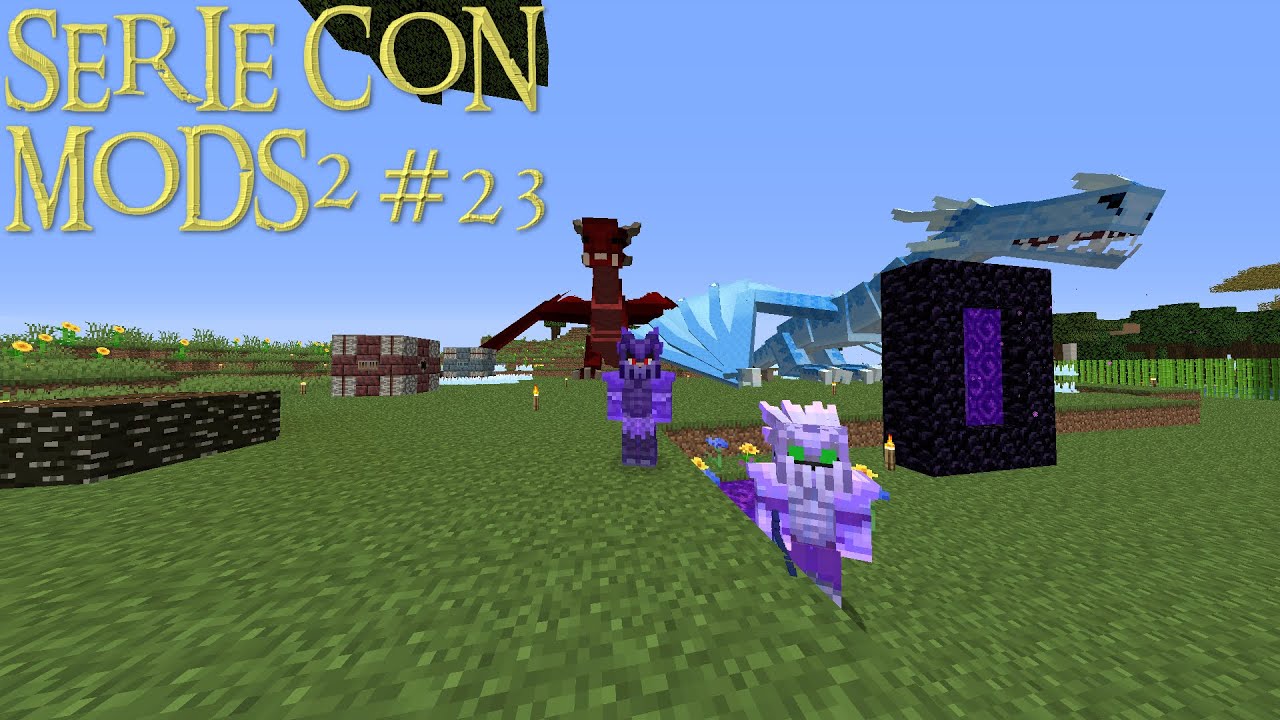 SET DE ACERO COMPLETO Y AL NETHER - MINECRAFT SERIE CON MODS2 #23 - YouTube