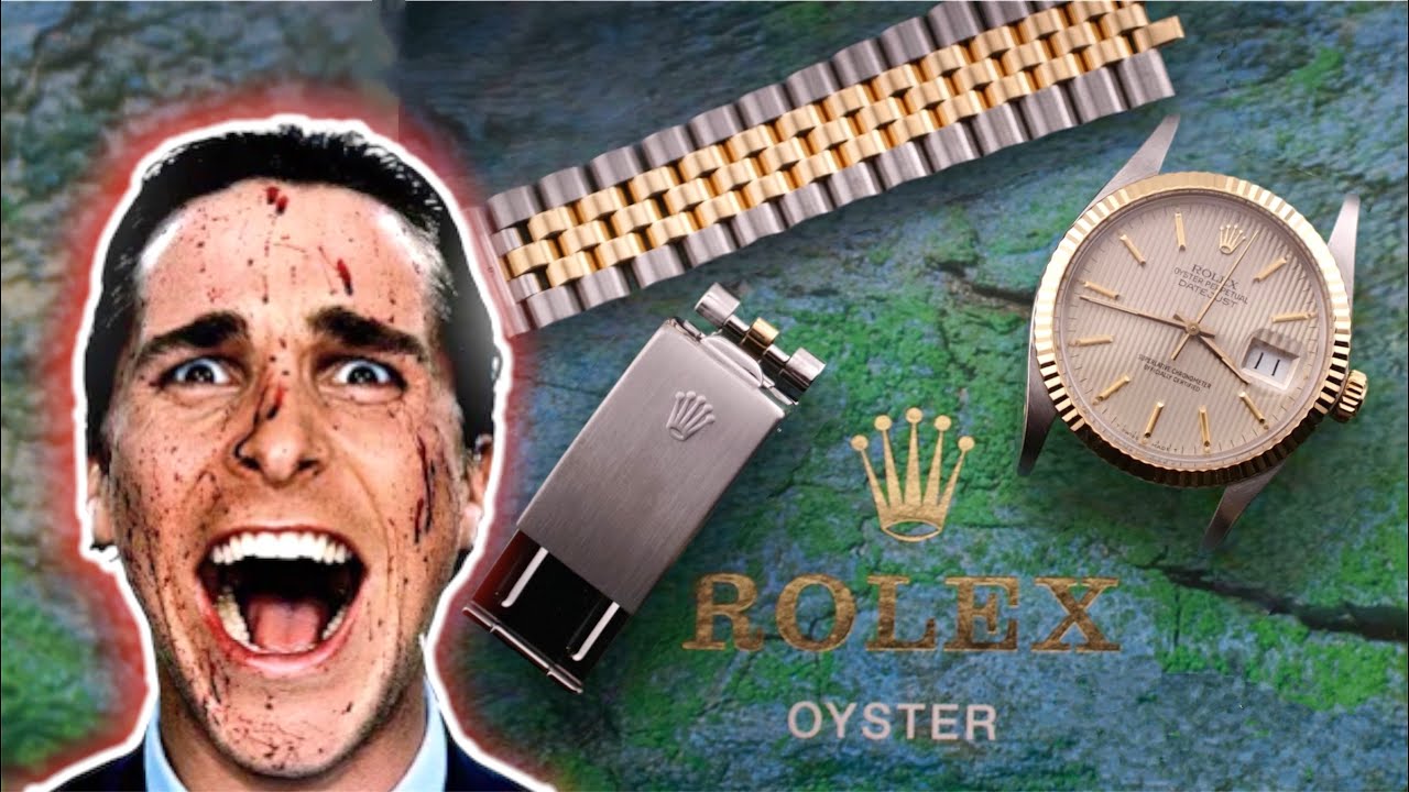 Restoring Patrick Bateman's Rolex Datejust - Decades Without A Service ...