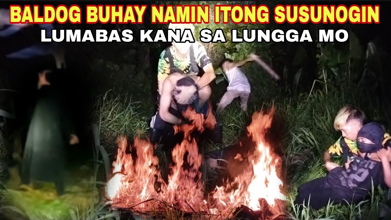 PAGSUNOG NG BUHAY SA ANAK AT PROTECTOR NI BALDOG #kritikal #manananggal ...