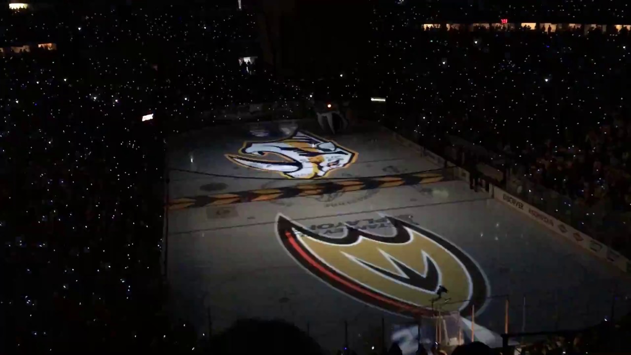 Nashville Predators Western Final Intro HD 2017 - YouTube