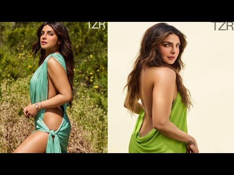 Priyanka Chopra stuns in risqué outfits from new magazine photoshoot in California - YouTube