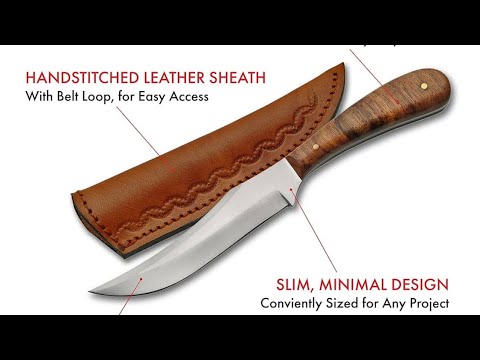Sharpfinger style skinner knife #sharpfinger - YouTube