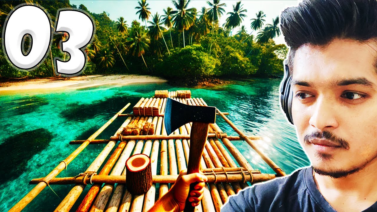 I ALMOST DIED MAKING A RAFT and NEW TOOLS - Project Castaway | EP 3 ...