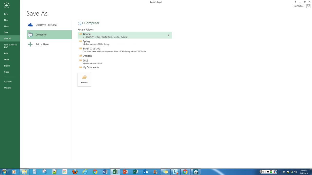 Tutorial 1 - Getting Started with Excel - YouTube