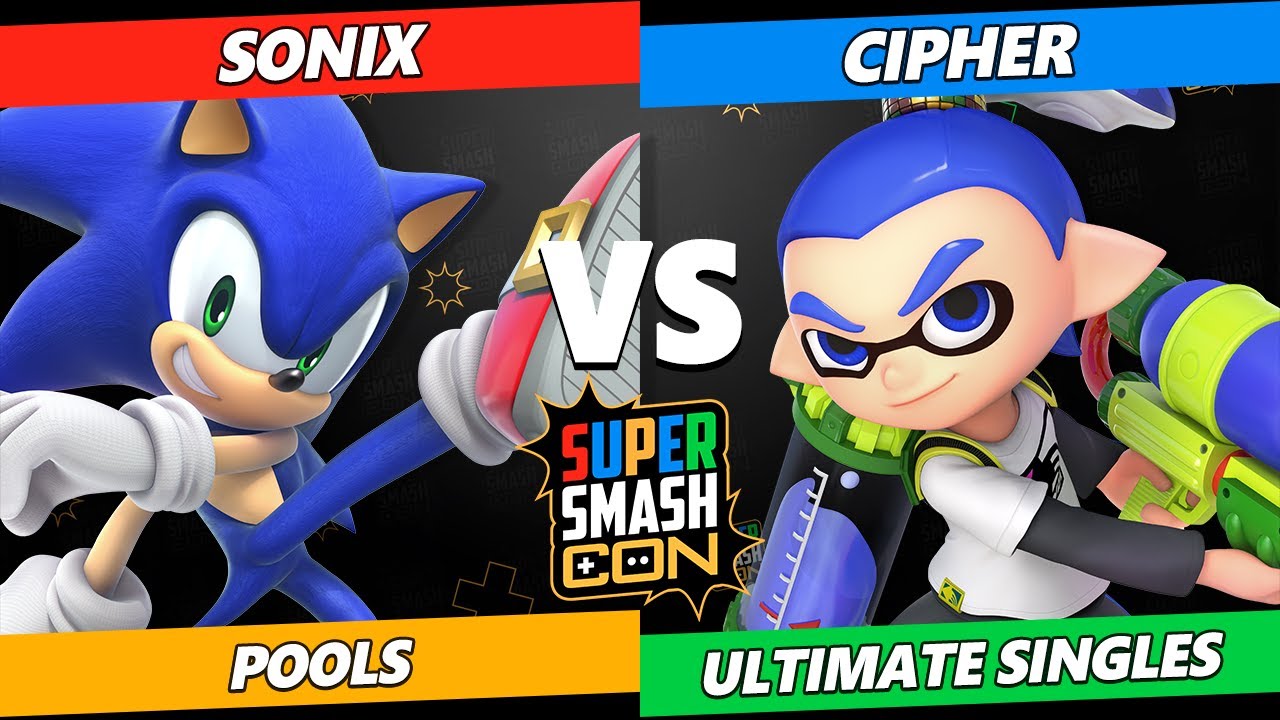 SSC 2022 - Sonix (Sonic) Vs. Cipher (Inkling) Smash Ultimate Tournament ...