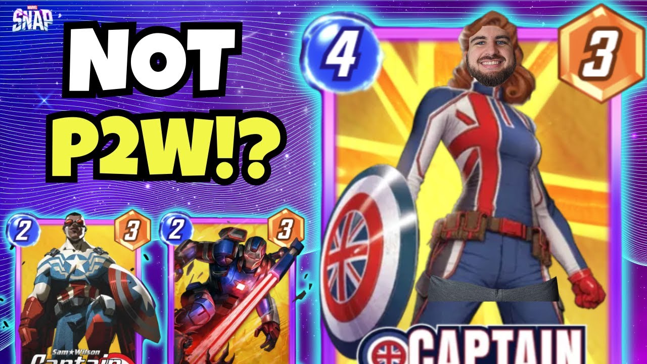 Marvel SNAP Is NOT Pay-To-Win! | Best Captain Carter Decks In Marvel ...