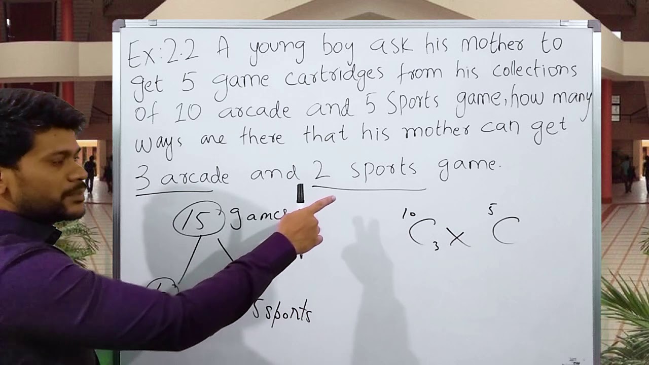 2a xvi. Multiple combinations, combination divides in a ratios. a group ...