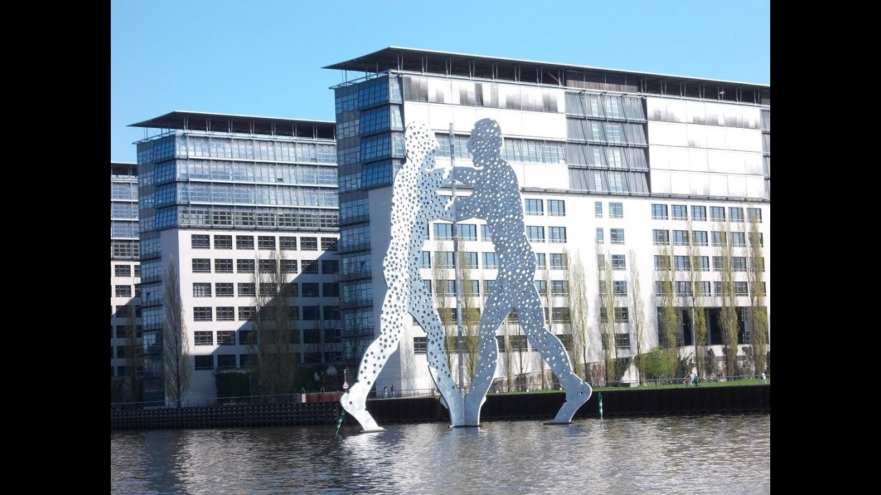 Berlin Attractions - Molecule Man Sculpture - YouTube