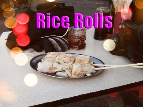 Food for Foreigners - Chang fen (Rice rolls)