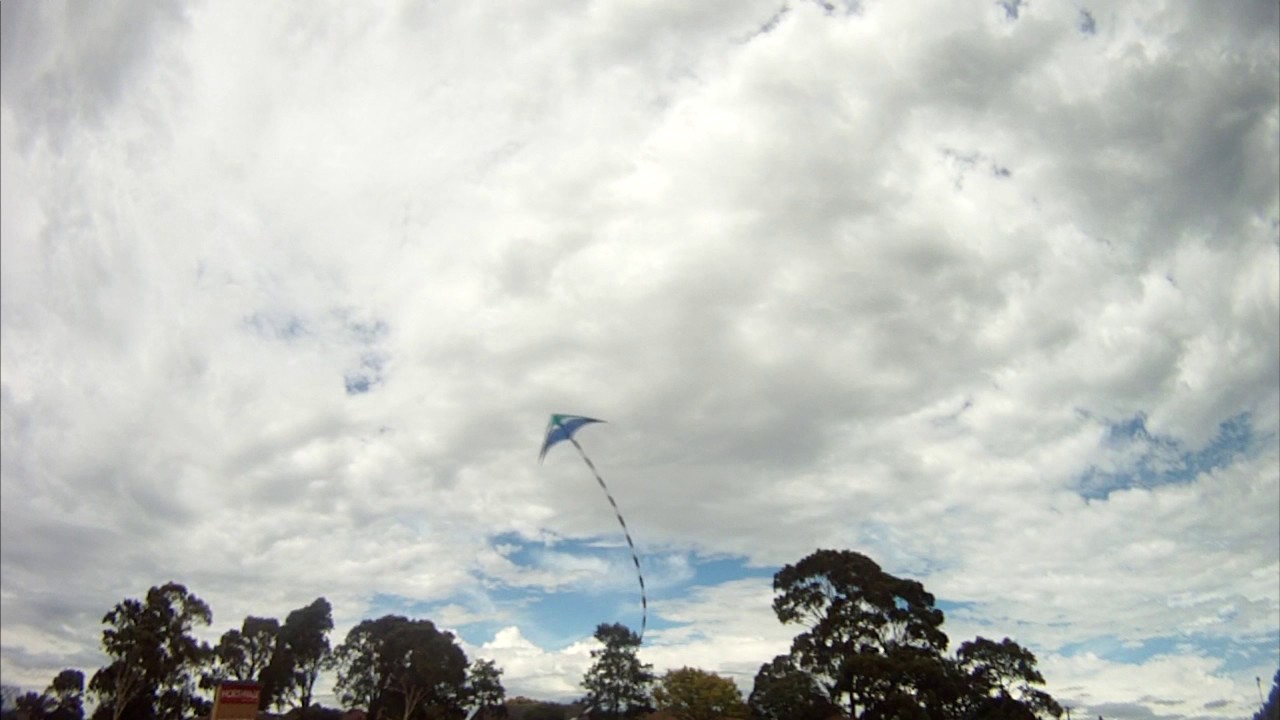 Kite Flying - First Flight Pt 2 - YouTube