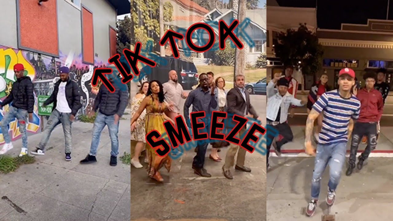 Tik tok compilation dance Smeeze - YouTube