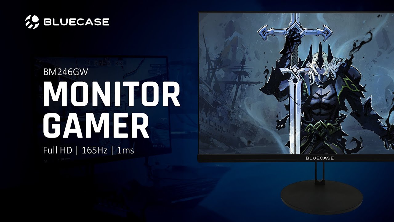 Monitor Gamer BM246GW 165Hz 1ms Bluecase - YouTube