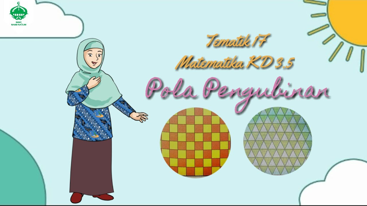 Pola Pengubinan ~ Kelas 1SD - YouTube