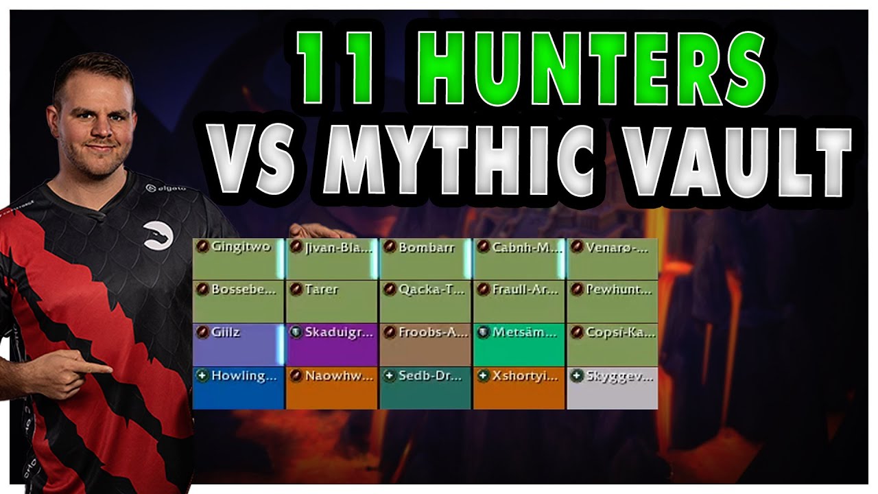 48 Second MYTHIC Boss Kills?! 11 Hunters Vs Mythic VOTI | Echo Gingi ...