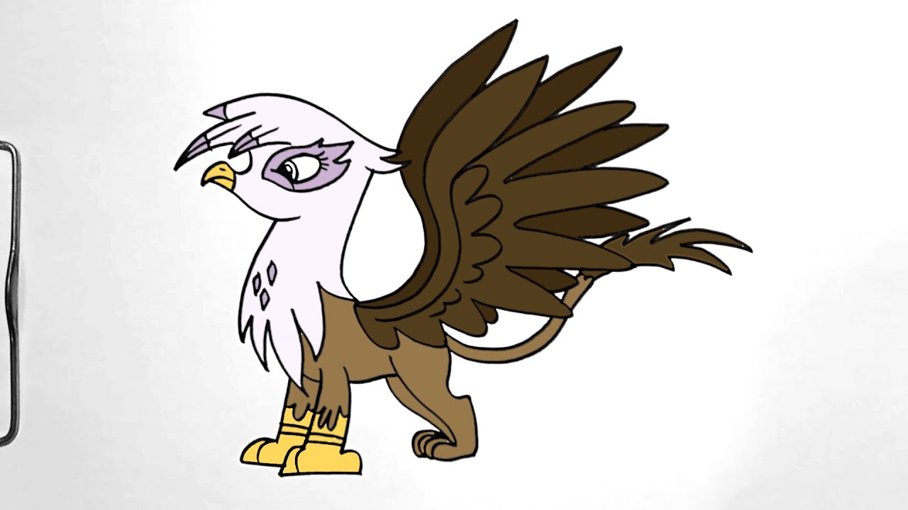 How to Draw GILDA | MY LITTLE PONY - YouTube