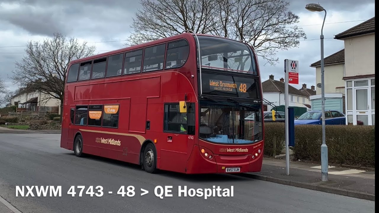 NXWM 4743 ADL Enviro 400 (ZF/€3) BV57XJH - YouTube