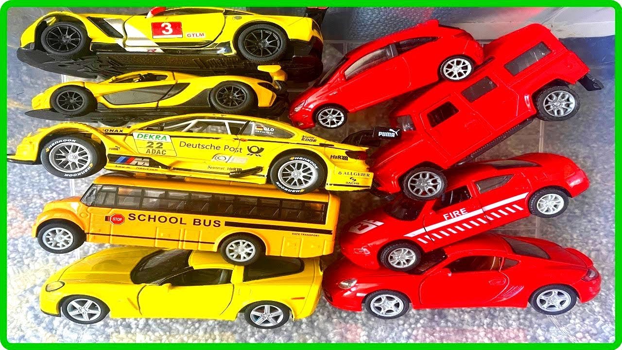 Diecast metal 1 24 scale model Pull Back Car Unboxing - YouTube