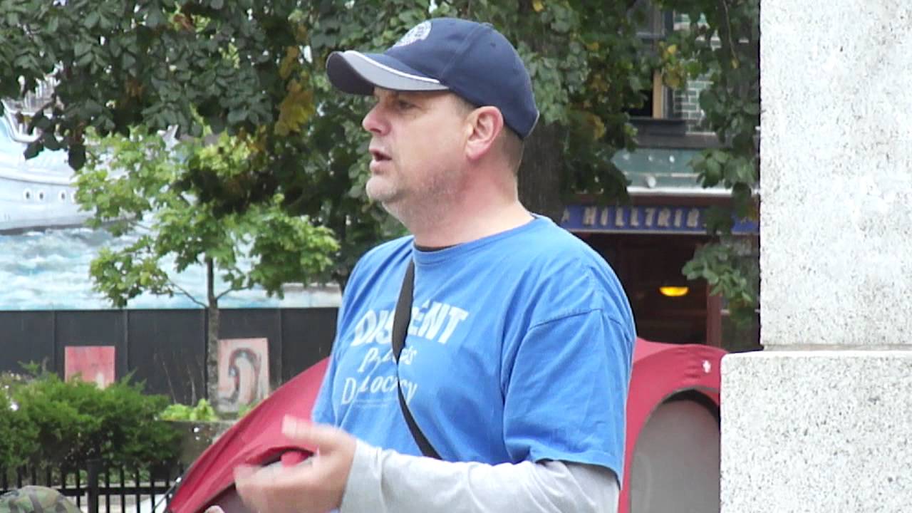 CUPW Atlantic Regional Director Jeff Callaghan at Occupy Nova Scotia ...