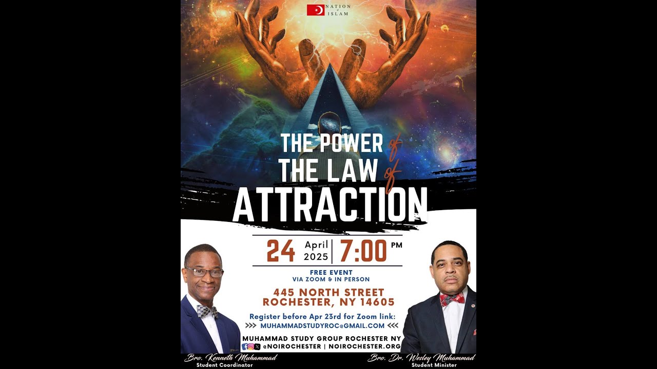 Dr. Wesley Muhammad - The “Secret” of The Power of the Law of ...