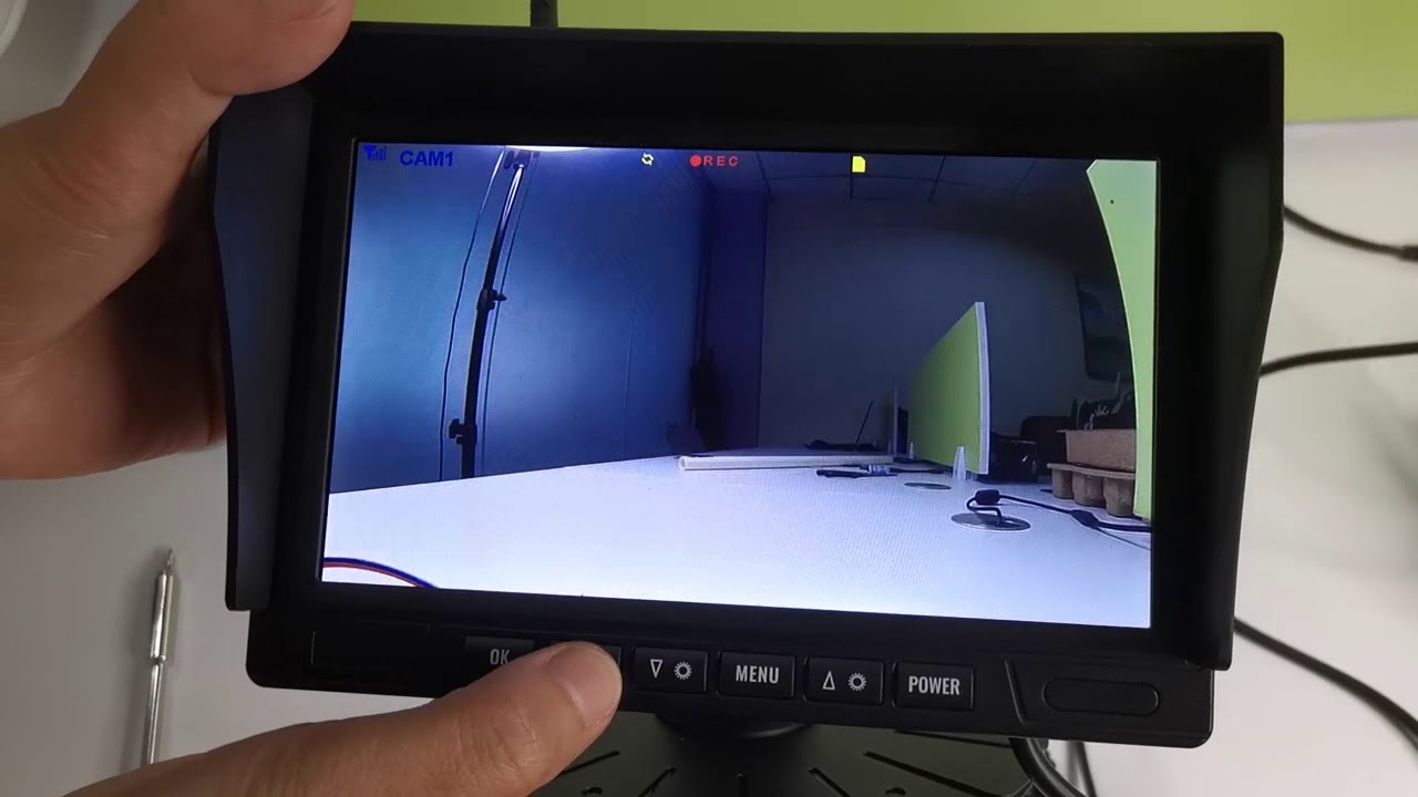 Rohent R7 HD DVR Digital Wireless Backup Camera with 7 INCH Monitor for ...