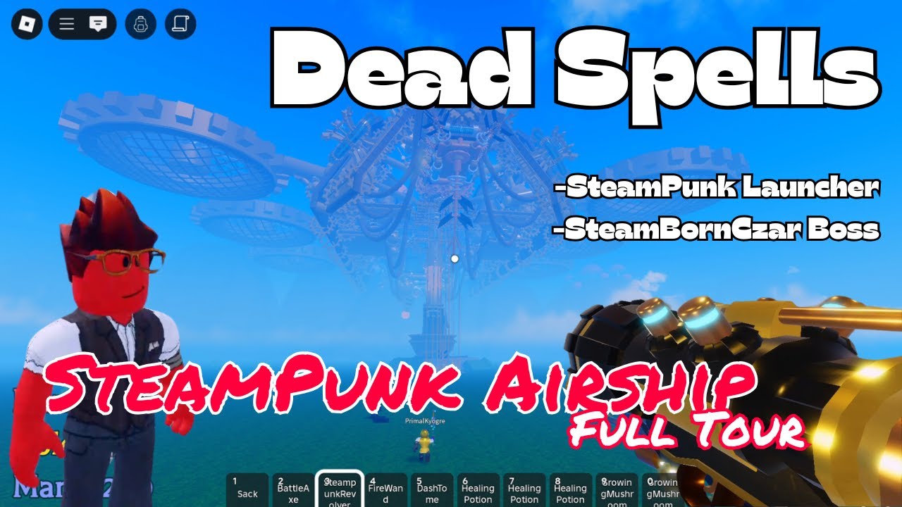 RAIDING the New Steampunk Airship! 🔥 Full Tour + SteamBorneCzar Boss ...