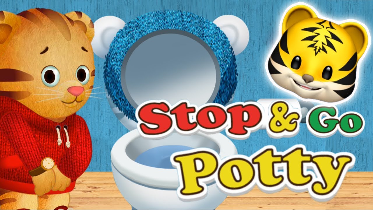 DANIEL TIGER's Stop & Go Potty | Daniel Tiger’s Neighborhood Gameplay ...