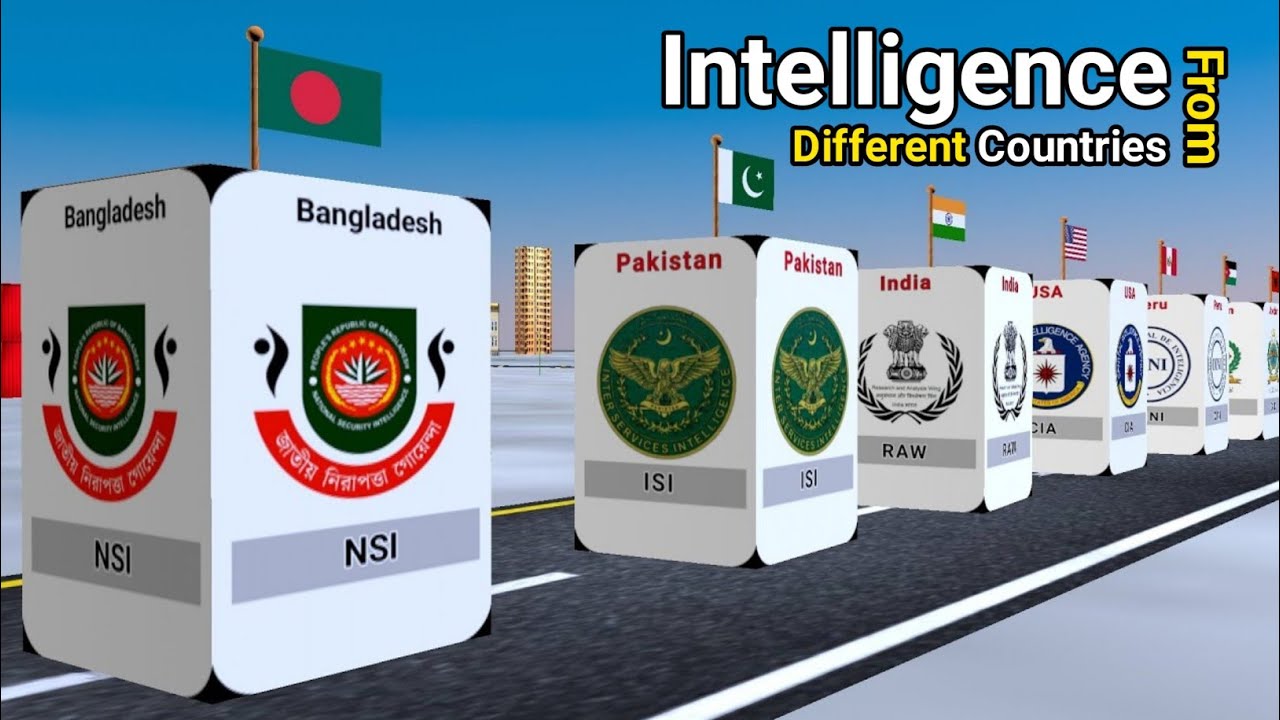 Intelligence agencies from different countries - Part 1 - YouTube