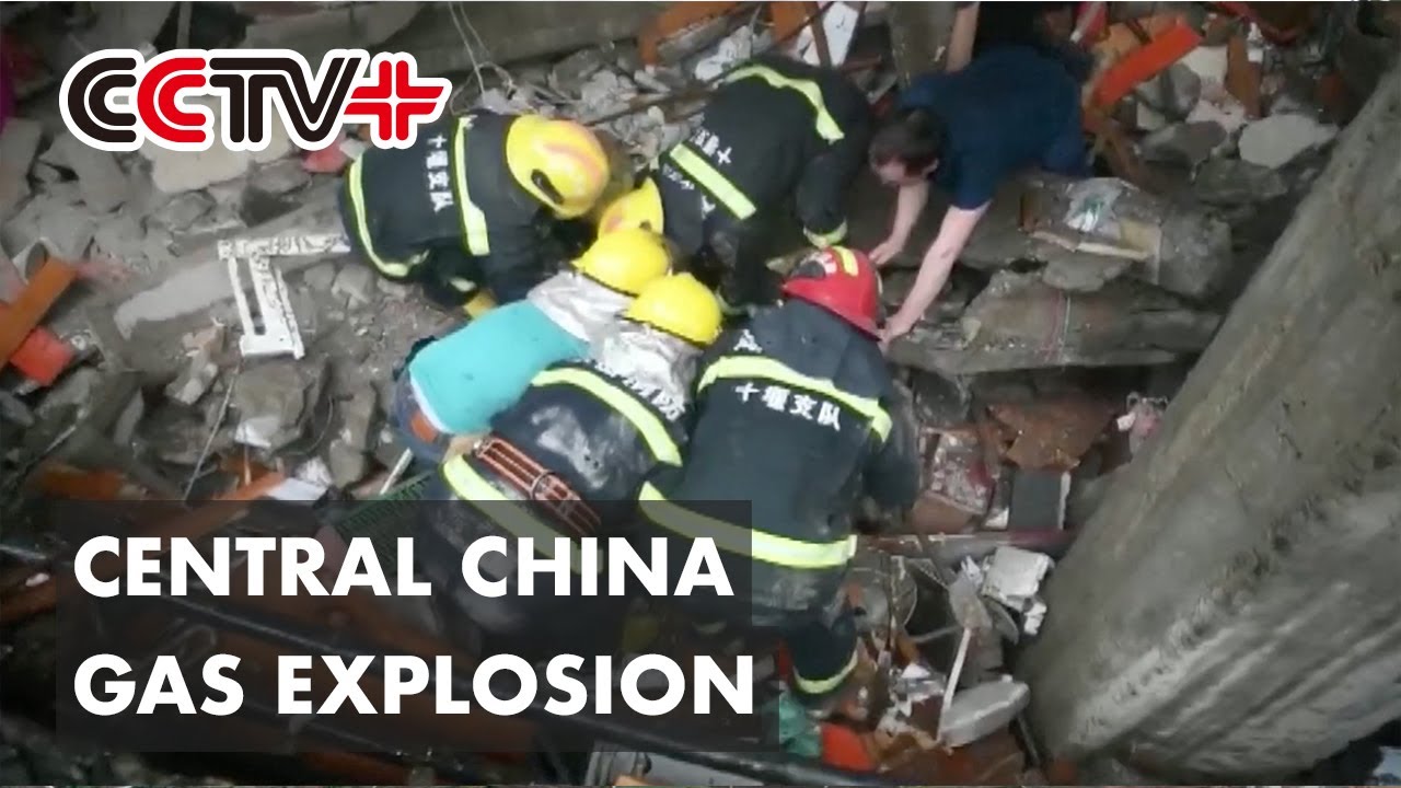 Death Toll Rises to 25 in Central China Gas Explosion - YouTube