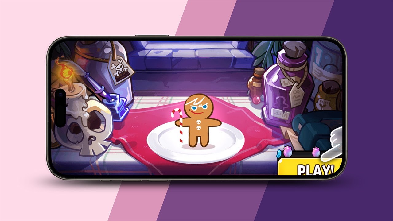 Playing Cookie Run: OvenBreak - Adorable Running Adventure on iPhone! 🍪 ...