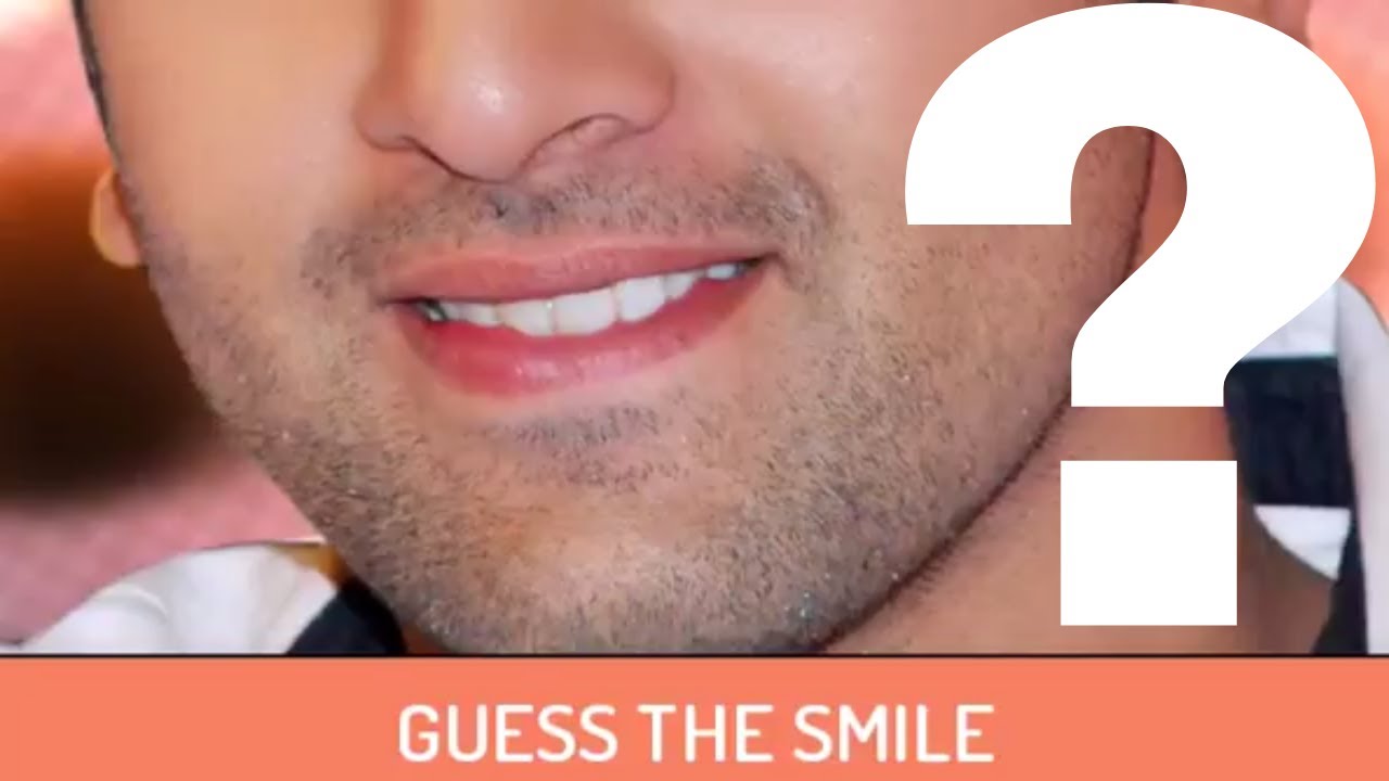 GUESS THE CELEBRITY BY THEIR SMILES CHALLENGE NO. 1 - YouTube