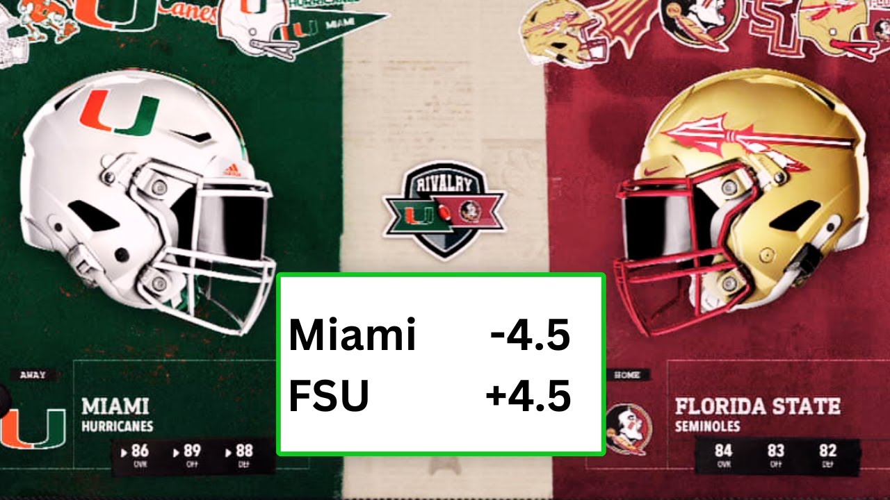 I Let CFB 26 Decide MY BET: Miami vs FSU - YouTube